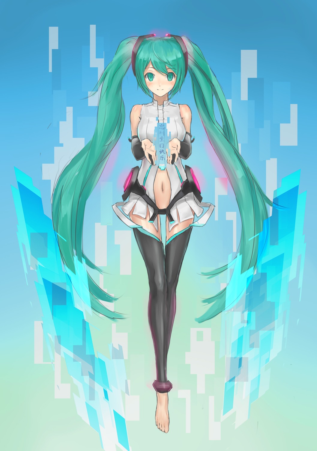 jinyuan712 vocaloid vocaloid append hatsune miku miku append bodysuit | #255430 | yande.re